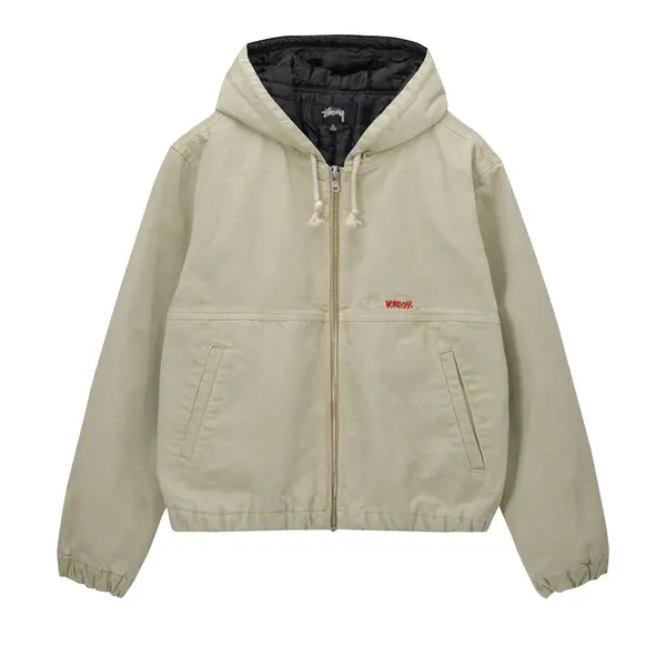 StÜssy Double Dye Work Jacket - Cream