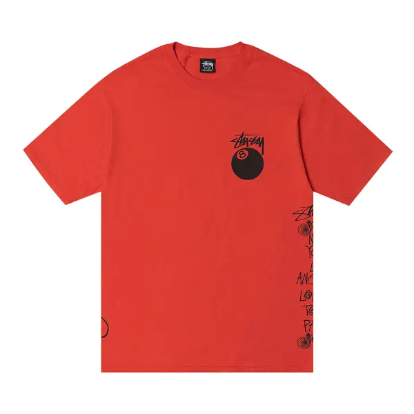 StÜssy Test Strike Pigment Dyed Tee 'tomato - Red