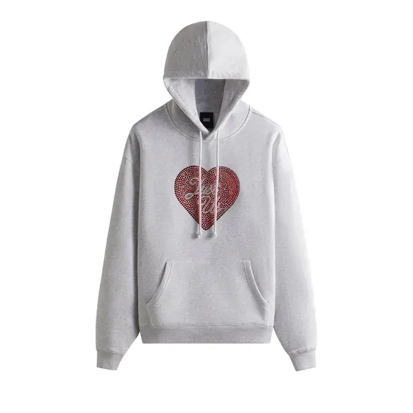 Kith Just Us Swarovski® Crystals Hoodie - Grey