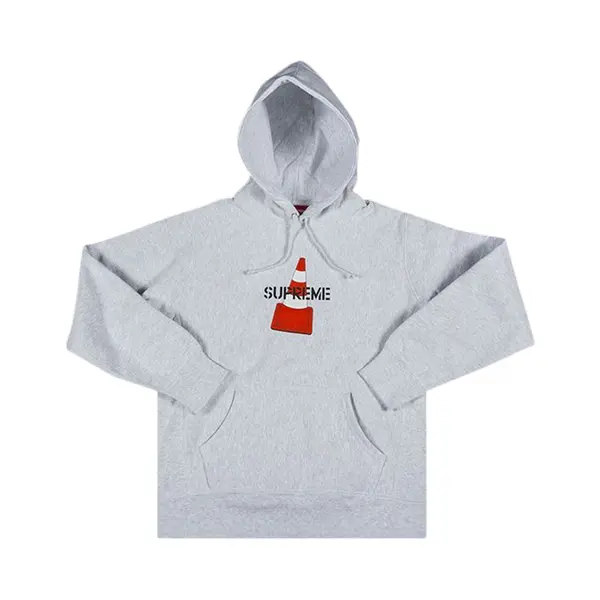 Supreme Cone Hooded Sweatshirt - Grey