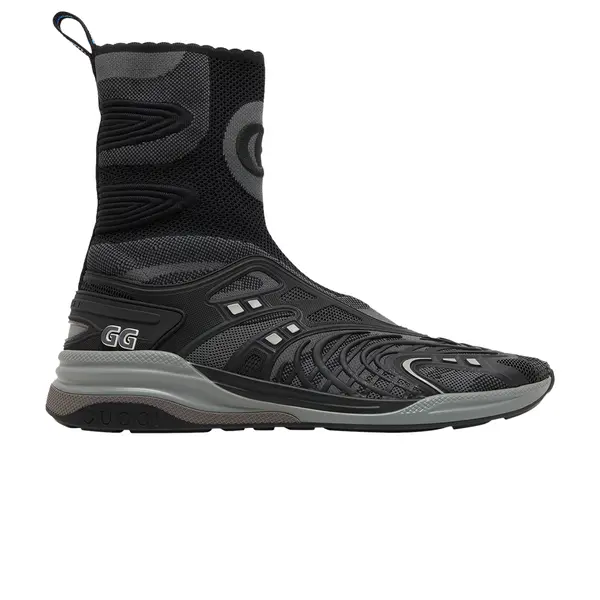 Gucci Ultrapace R Mid Sneakers - Black