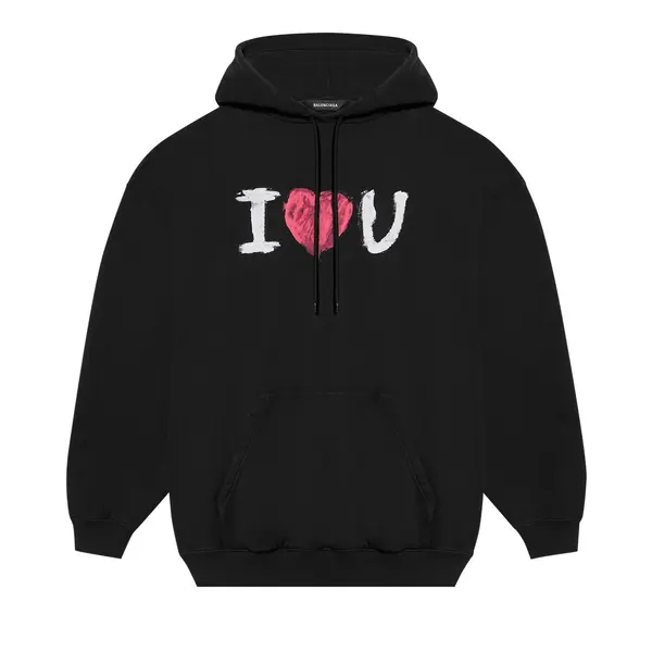 Balenciaga I Love U Medium Fit Hoodie
