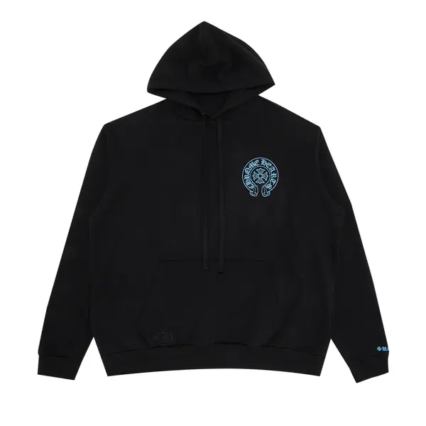 Chrome Hearts Logo Print Hoodie - Black