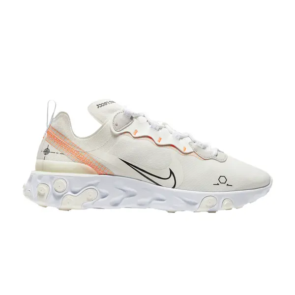 Nike React Element 55 Sneakers - White