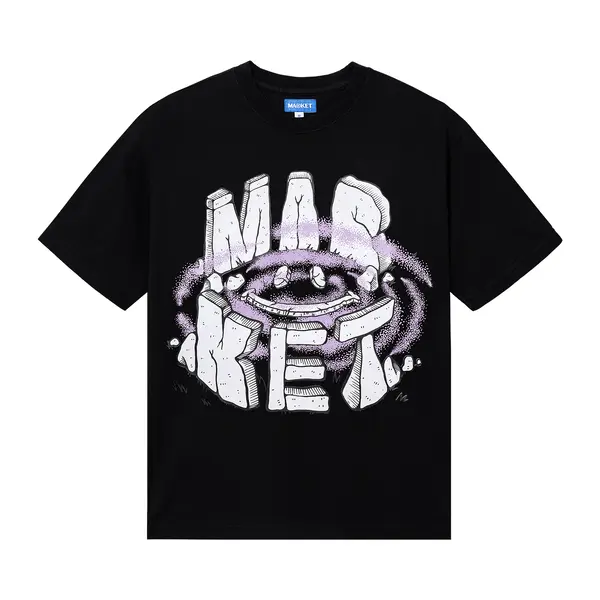 MARKET Smiley Portal Graphic T-shirt - Black