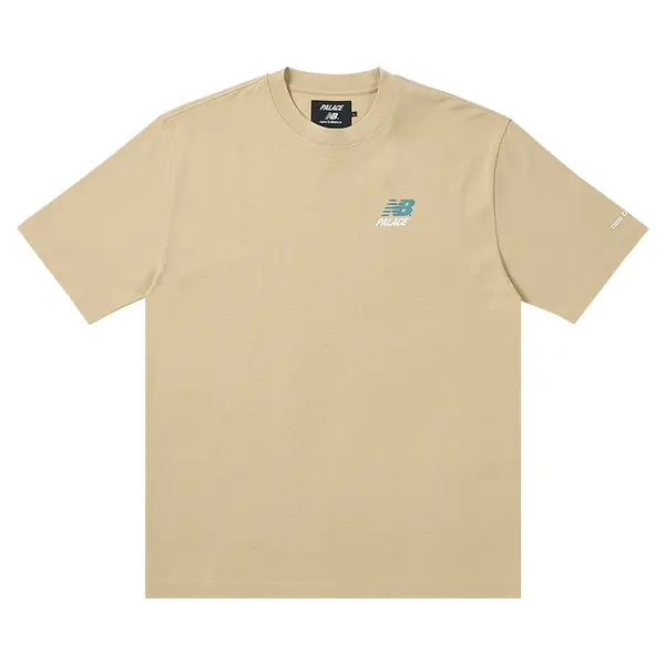PALACE X New Balance Logo T-shirt - Tan