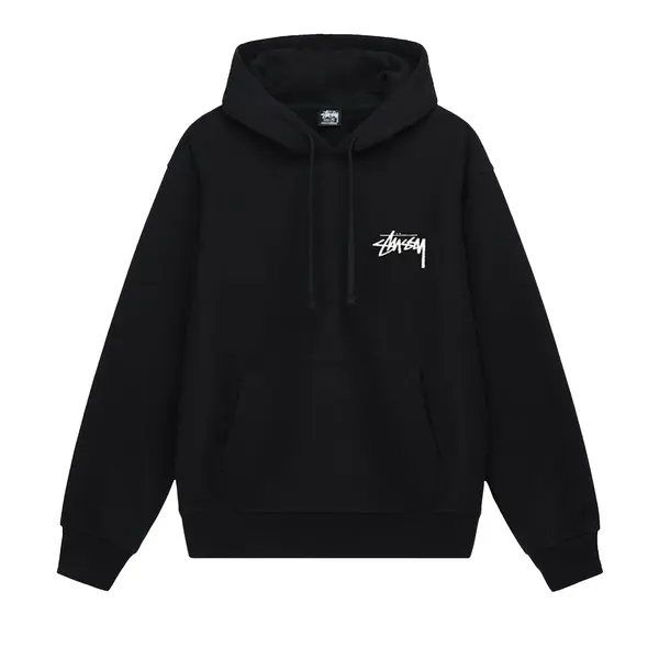 StÜssy Plush Hoodie - Black