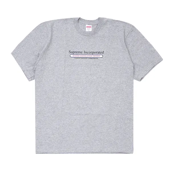 Supreme Inc. T-shirt 'heather - Grey