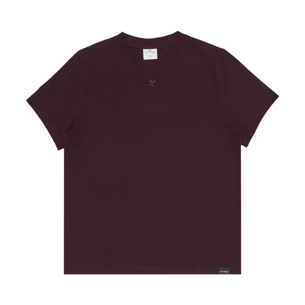 COURREGES Ac Straight T-shirt - Red
