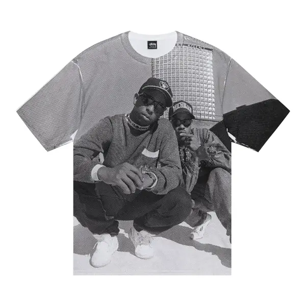 StÜssy Gang Starr Tee - White