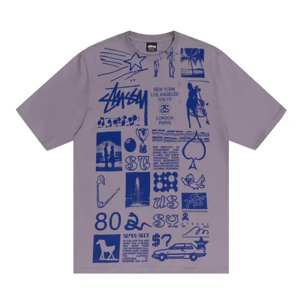StÜssy Sara Tee 'mauve - Purple