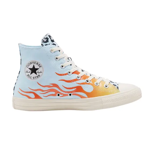 CONVERSE Chuck Taylor All Star High 'twisted Archive Print Flame