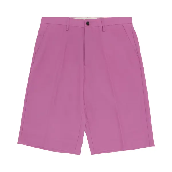 Supreme Wool Trouser Short - Pink