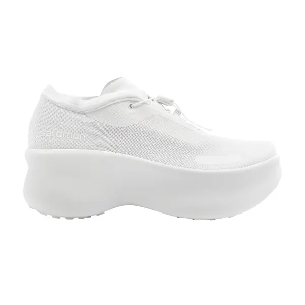 SALOMON Comme Des Garçons Sense Feel Platform Sneakers - White