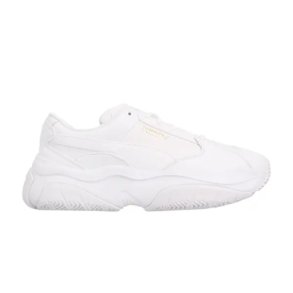 Puma Low Sneakers In White Editorialist
