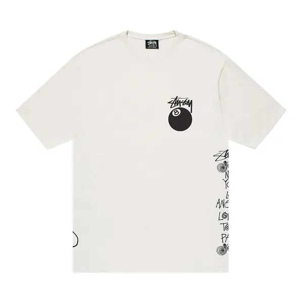 StÜssy Test Strike Pigment Dyed Tee 'natural - Cream