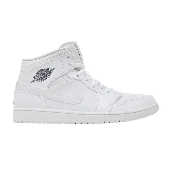 JORDAN 1 Mid Sneakers - White