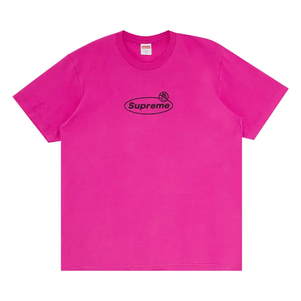 Supreme Warning Tee - Pink
