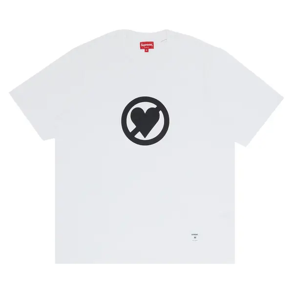 Supreme No Love Short-sleeve Top - White