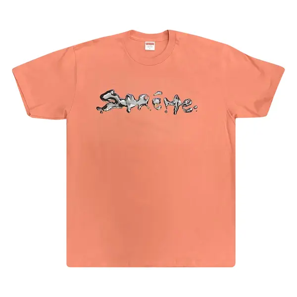 Supreme Liquid Tee 'terra Cotta - Orange