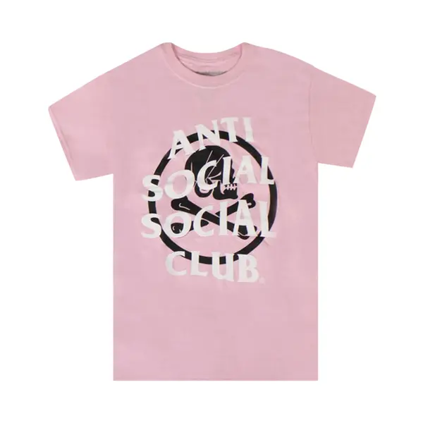 ANTI SOCIAL SOCIAL CLUB X Neighborhood Cambered T-shirt - Pink
