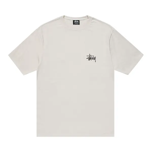 StÜssy Basic Pigment Dyed Tee 'natural - Cream