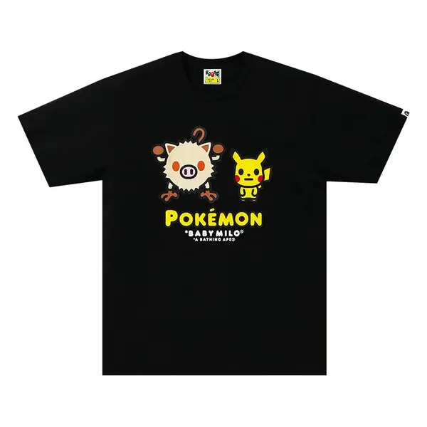A BATHING APE X Pokemon Tee #2 - Black