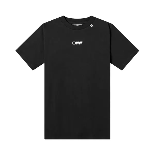 Off-White Caravaggio Square Short-sleeve Slim Tee /multicolor - Black