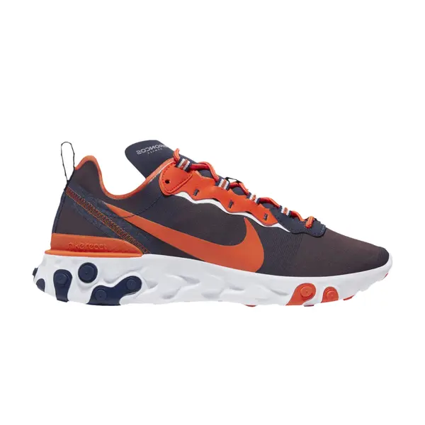 Nike Nfl X React Element 55 'denver Broncos' Sneakers - Blue