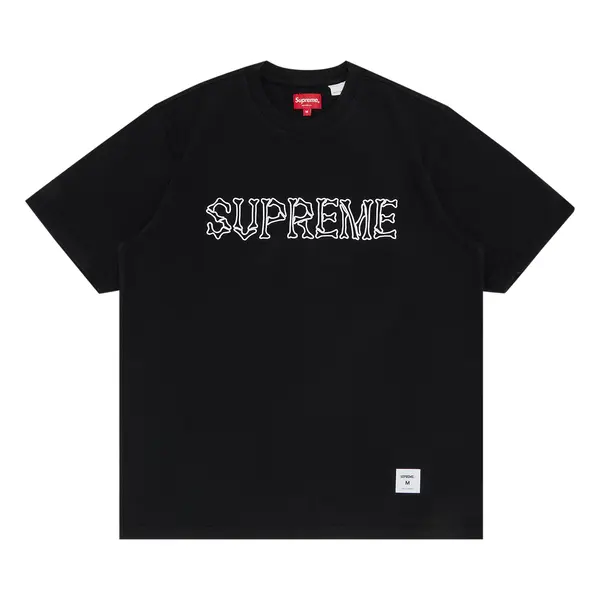 Supreme Bones Short-sleeve Top - Black