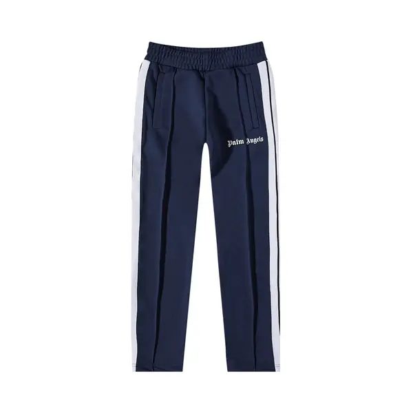 Palm Angels Slim Track Pants 'navy /white - Blue