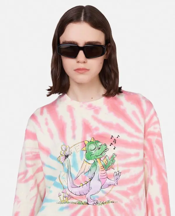 Stella McCartney Year Of The Dragon Tie-dye Sweatshirt