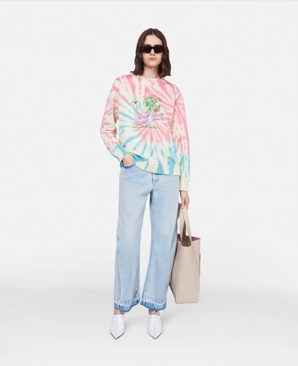 Stella McCartney Year Of The Dragon Tie-dye Sweatshirt