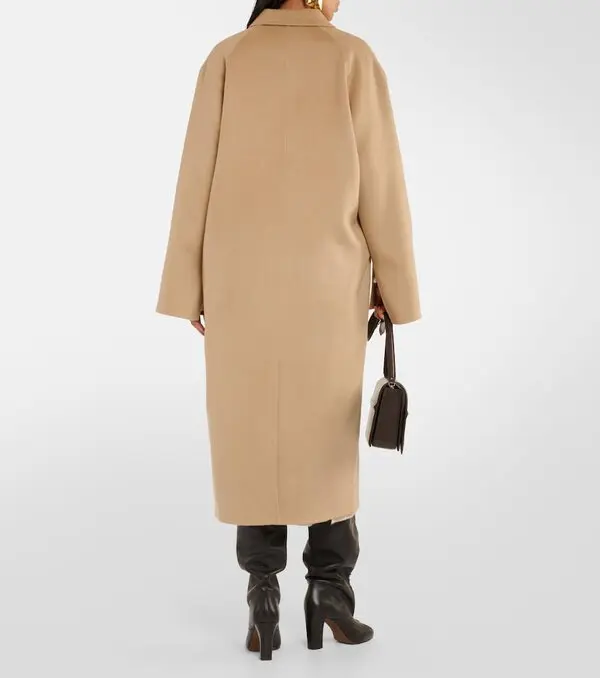 TOTEME Oversized Double-breasted Wool Coat
