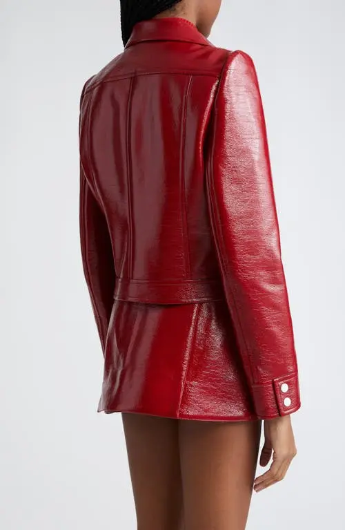 COURREGES Re-edition Vinyl Jacket - Red