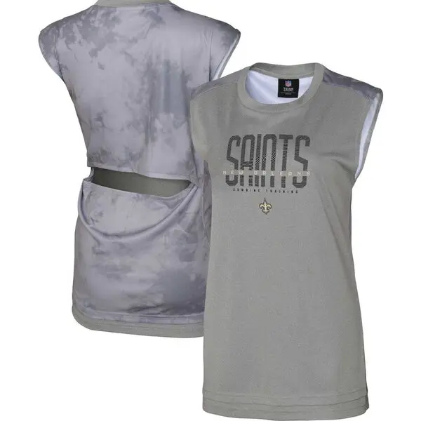 OUTERSTUFF New Orleans Saints No Sweat Tank Top