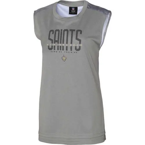 OUTERSTUFF New Orleans Saints No Sweat Tank Top