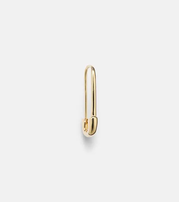 ANITA KO Safety Pin 18kt Single Earring - Gold