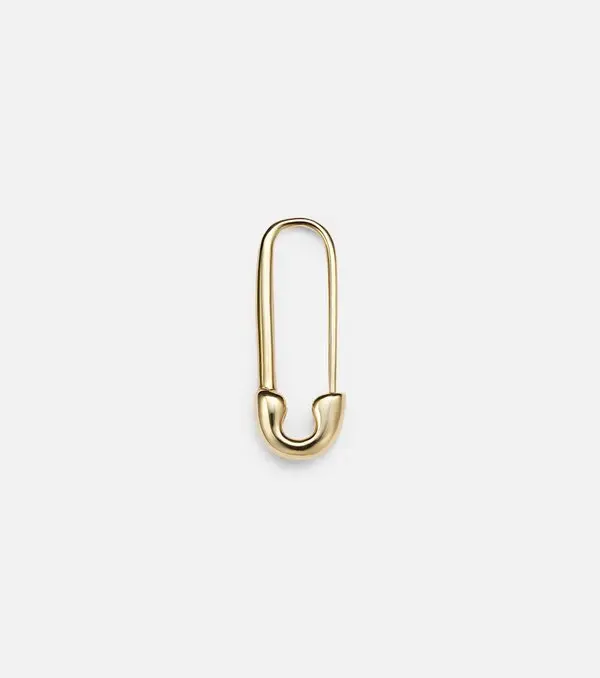 ANITA KO Safety Pin 18kt Single Earring - Gold