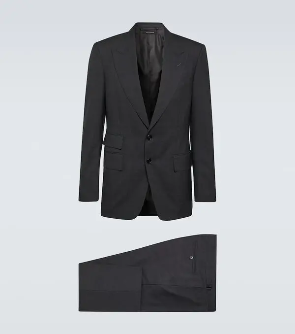 TOM FORD Shelton Super 120's Wool Suit
