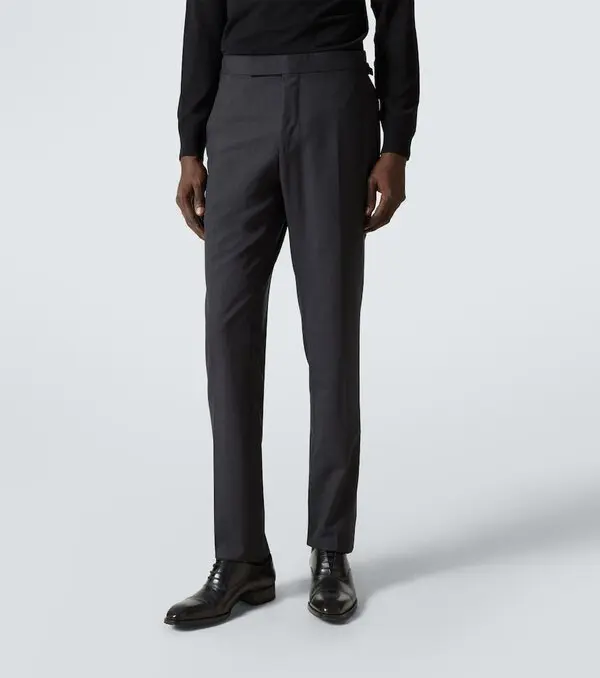 TOM FORD Shelton Super 120's Wool Suit - Grey