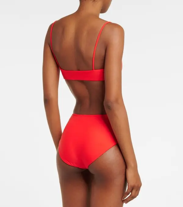 Jade Swim Bound Bikini Bottom - Red