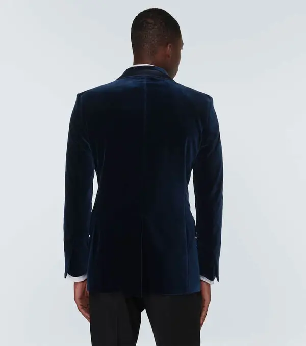 TOM FORD Atticus Velvet Tuxedo Jacket