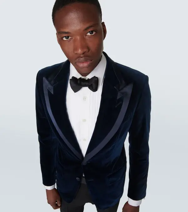 TOM FORD Atticus Velvet Tuxedo Jacket