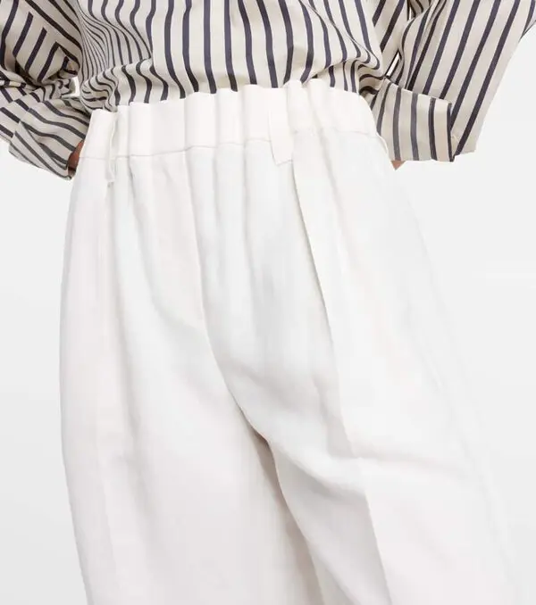 Brunello Cucinelli Twill Shorts - Beige