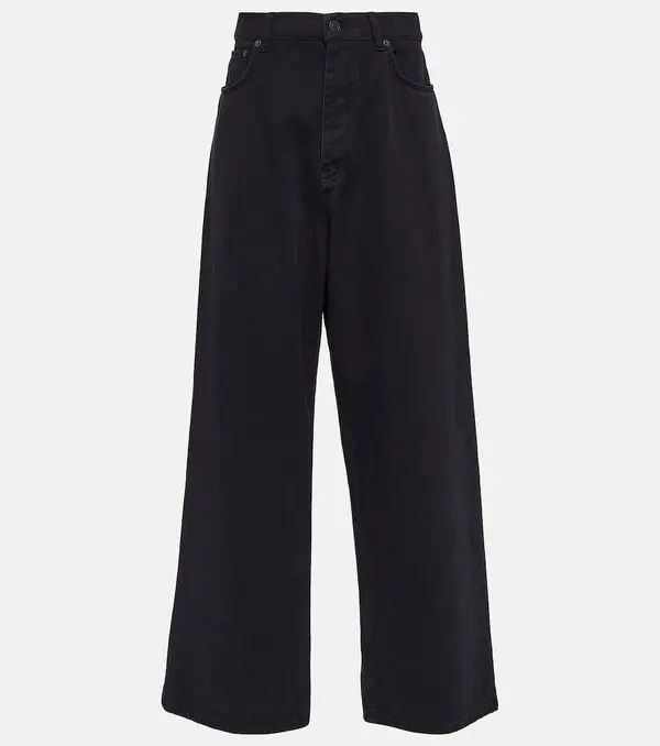Balenciaga Mid-rise Wide-leg Jeans