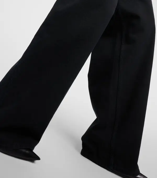 Balenciaga Mid-rise Wide-leg Jeans