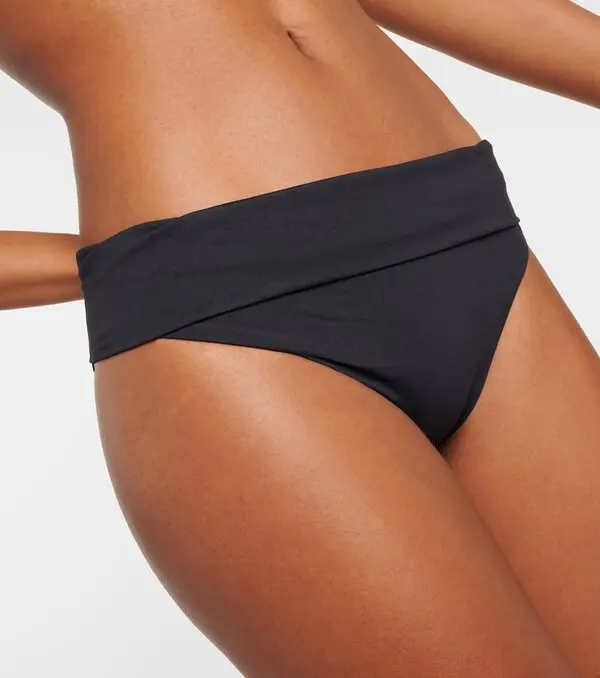 Melissa Odabash Brussels Low-rise Bikini Bottom - Black