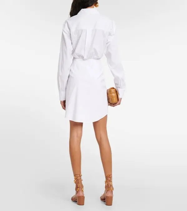 Veronica Beard Rae Cotton Poplin Shirt Dress