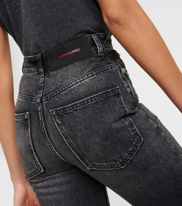 FERRAGAMO High-rise Flared Jeans